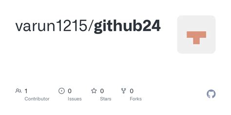Github Varun1215github24