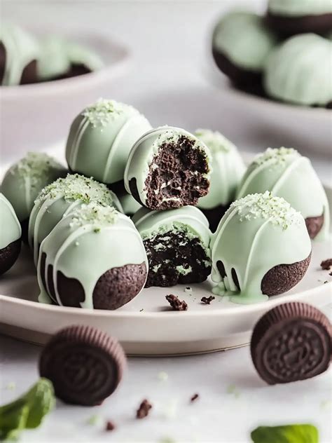 Mint Oreo Truffles No Bake Bliss For Sweet Lovers Lorena Recipes