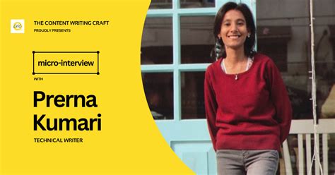 Micro Interview Prerna Kumari Technical Writer The Content Writing