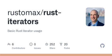 Github Rustomaxrust Iterators Basic Rust Iterator Usage