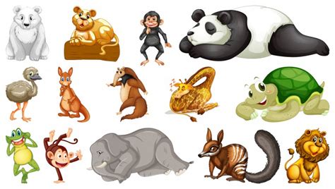 دانلود مجموعه وکتور طرح حیوانات دانلود رایگان فایل لایه باز، Psd، وکتور، لوگو و موکاپ