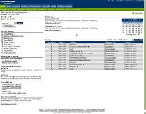 Salesforce Homepage 2001 Salesforce Flickr
