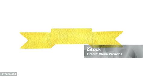 리본 빈 배너 수채화 그림 초대장 포스터 카드 템플릿을 위한 텍스트를 위한 카피스페이스가 있는 휴일 축하 디자인 요소 0명에 대한 스톡 벡터 아트 및 기타 이미지 Istock