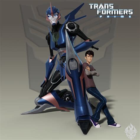Transformers Prime Arcee And Jack