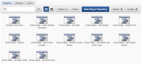 eine karte einbinden mit dem oracle maps apex plugin