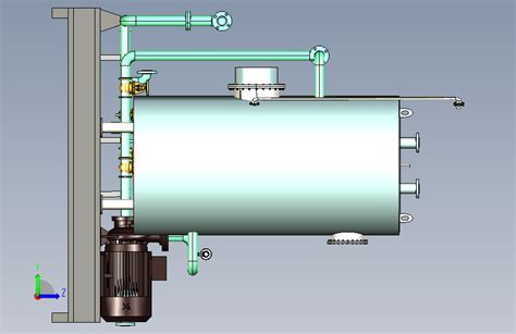 海水换热器 Step 模型图纸下载 懒石网