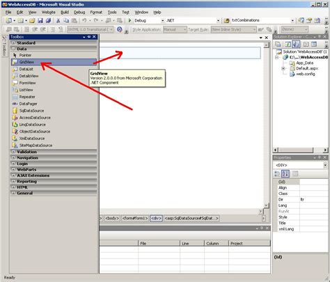 ASP NET How To Create An ASP NET Webpage And Connect Manipulate A Database Guide Tutorial