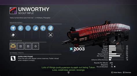 Destiny 2 Sundered Doctrine Loot Table Dont Miss Out