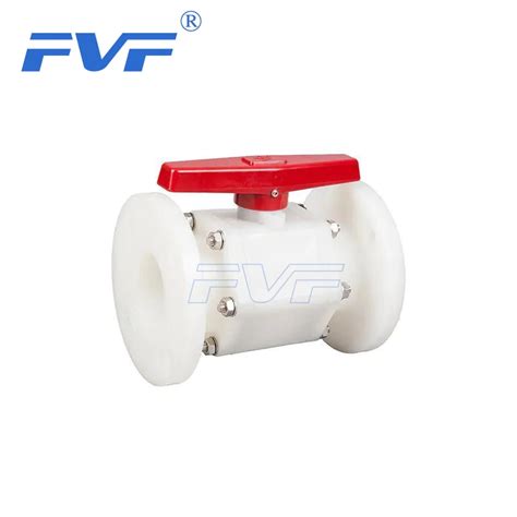 Pvdf Reinforced Flange Type Ball Valve Fvf Technology