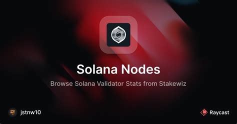 Raycast Store Solana Nodes