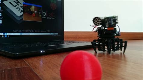 Xpider Raspberry Pi Zero With Opencv Ball Follower Youtube