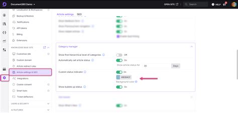 Status Indicator For Your Knowledge Base Articles