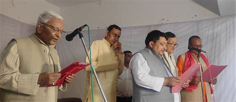 मधेश प्रदेश सरकारका तीन मन्त्रीद्वारा शपथ ग्रहण Khabarhub Khabarhub