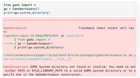 Runtimeerror Unable To Locate Your Gams Directory · Issue 44 · Nrelgdx Pandas · Github