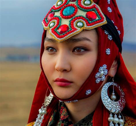 A Kyrgyz Girl Kızlar Asya Kadın