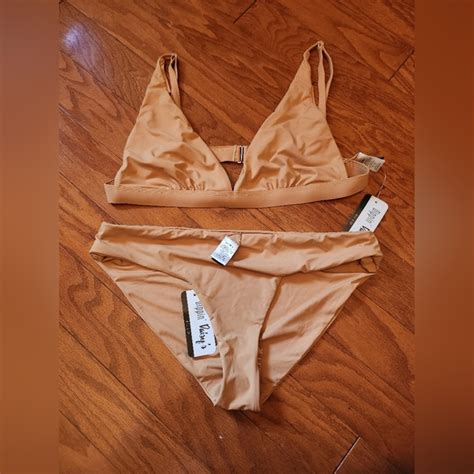 Dippin Daisy S Swim Dippin Daisys Seamless Swimwear Bikini Top And Siren Bikini Bottom Nude