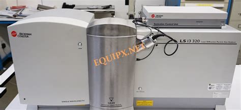 Beckman Ls13 320 Laser Diffraction Particle Size Analyzer With Ulm And Single Wavelength
