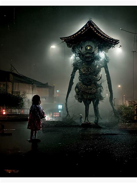 Lil Miko Yokai Adventures Poster For Sale By Expedition Ai Redbubble