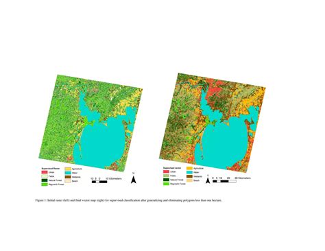 Supervised And Unsupervised Classification Techniques For Satellite