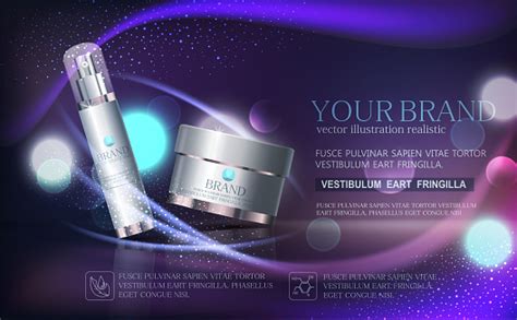 Bokeh 배경 벡터 유리 항아리입니다 현대적인 디자인 판매 템플릿 화장품 얼굴 크림 바디에 대 한 광고에 대 한 요소입니다 현실적인 3d 그림입니다 배너 전단지 아름다움에