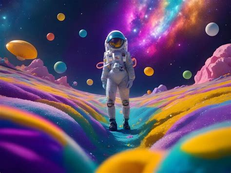 premium ai image portraits of nano spaceship heads in the galaxy environment nano image ai