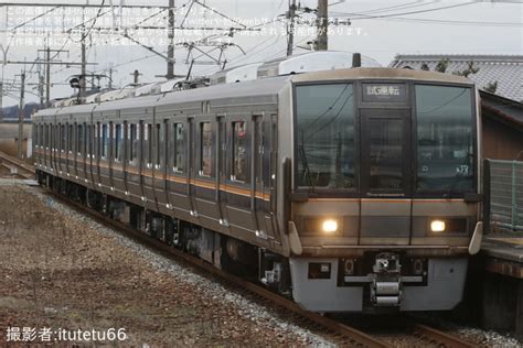 【jr西】207系t22編成網干総合車両所本所出場試運転 2nd Train鉄道ニュース