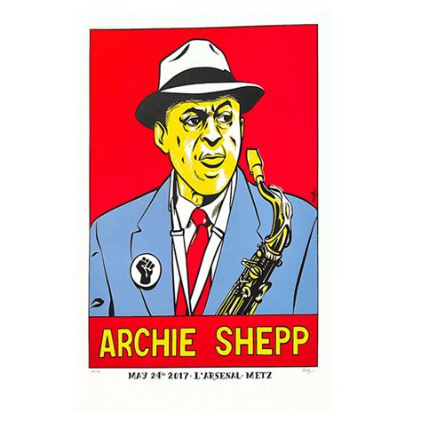 Poster Portrait Archie Shepp Cadiac
