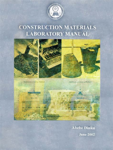 Construction Materials Labratory Manual By Abebe Dinku Pdf Pdf