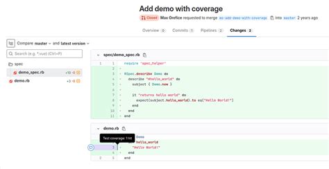 Code Coverage Working Example Self Managed Gitlab Forum