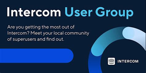 The Intercom User Groups Are Back🥳 Community