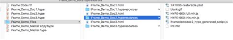 iframe embed self contained questions for several html files tumult