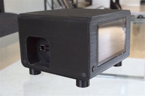 3d Printed Raspberry Pi Uc Case For Kodi Media Center By M4l Pinshape
