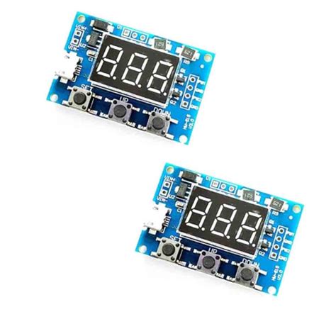 2pcs Ch2 Pwm Pulse Frequency Duty Cycle Module Square Wave Rectangular