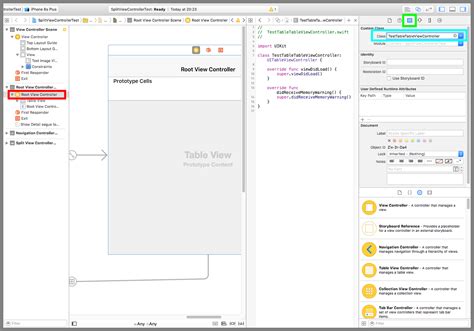 【swift】split View Controllerの使い方。マスター部とディテール部に画面分割する。swift 21、xcode 7