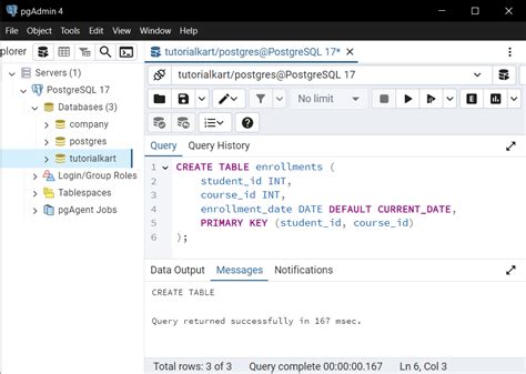 Postgresql Create Table With Primary Key Examples