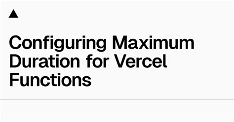 Vercel Runtime Timeout Error Task Timed Out After 15 Seconds Help Vercel Community