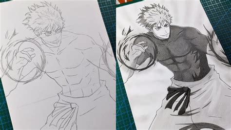 Cara Menggambar Gojo Satoru Jujutsu Kaisen Step By Step Tutorial YouTube