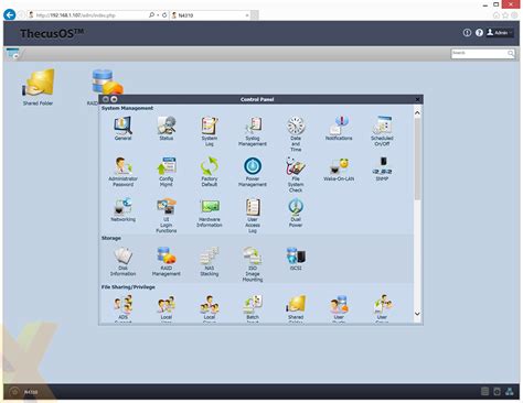 Review Thecus N4310 Storage