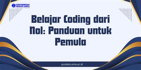 Belajar Coding Dari Nol Panduan Untuk Pemula Pusat Layanan Data Sdm