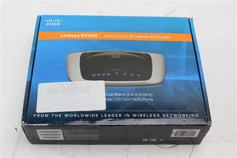 Cisco Linksys E Advanced Wireless N Router Property Room