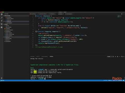 Learn Mastering TypeScript Programming Techniques Using Grunt To Auto