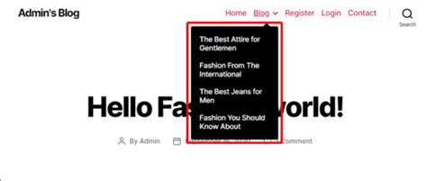 How To Create A Dropdown Menu In Wordpress Step By Step Guide For
