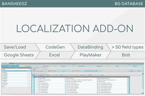 Bg Localization Localization Unity Asset Store