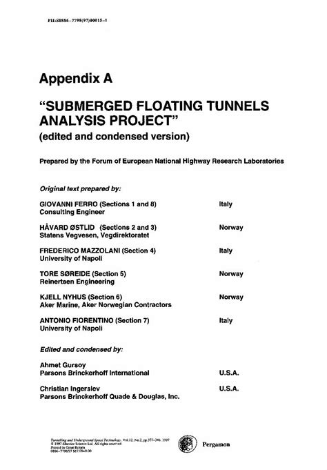 pdf appendix a “submerged floating tunnels analysis project” edited