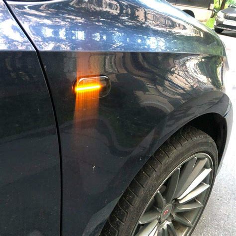 Buy Csslyzl Dynamic LED Side Marker Turn Signal Light Sequential Blinker Amber Lamp Compatible