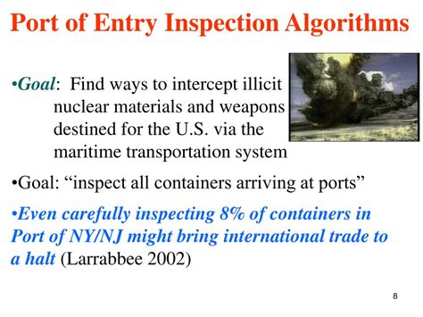 Ppt Algorithms For Port Of Entry Inspection Finding Optimal Binary Decision Trees Powerpoint