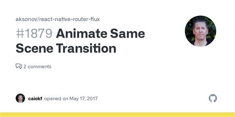 Animate Same Scene Transition Issue Aksonov React Native Router Flux Github