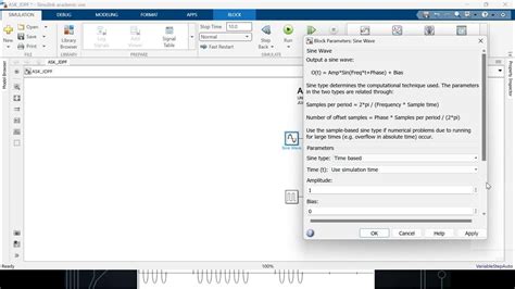 Modulación Ask Amplitude Shift Keying Con Simulink Matlab Youtube