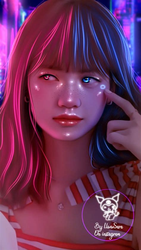 Lisa Drawing Manipulação De Imagem Beleza Do Rosto Manipulação