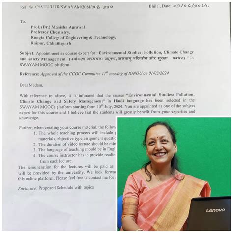 Dr Manisha Agrawal On Linkedin Wonderful Experience While Delivering Lecture For Swayam Mooc